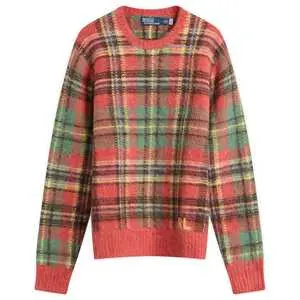 Polo Ralph Lauren Mohair Check Knit Jumper