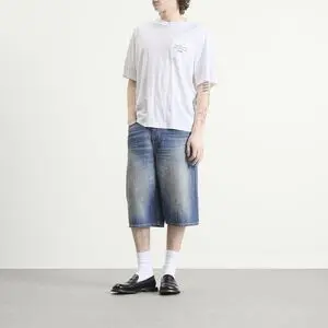 Acne Studios Judda Blue Trafalgar Denim Shorts