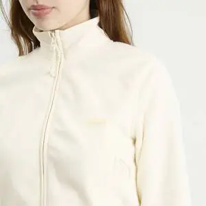 SKIMS Fleece Lounge Shrunken Zip Up Jacket