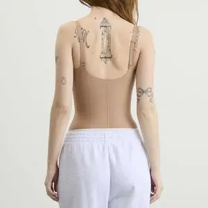 SKIMS Body Core Sculpt Plunge Thong Bodysuit