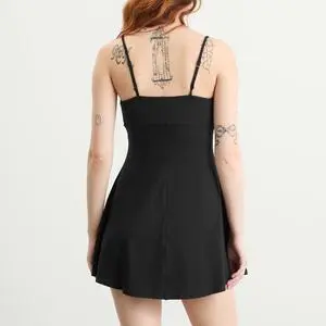SKIMS Smooth Lounge Strap Mini Dress