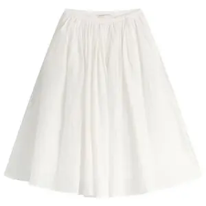 NOTHING WRITTEN Shore Linen Midi Skirt