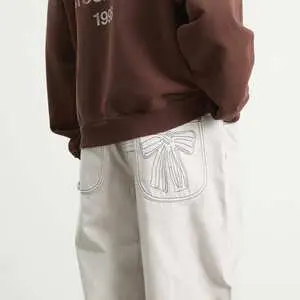 Acne Studios Denim Bow Trouser
