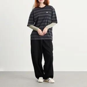 Adidas Striped Ss T-shirt