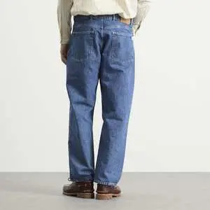 A KIND OF GUISE Terek Wide Leg Jeans In Light Stonewash
