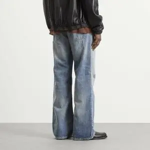 Acne Studios Daybreak Wash Wide Leg Jeans