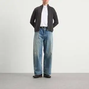 Acne Studios 2023 Daybreak Wash Wide Leg Jeans