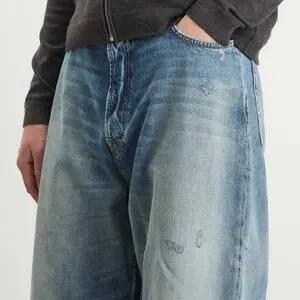 Acne Studios 2023 Daybreak Wash Wide Leg Jeans