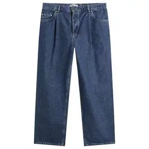 A KIND OF GUISE Duma Pleated Wide-leg Jeans - Worn Denim