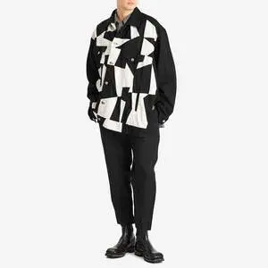 Comme Des Garçons Patchwork Twill Jacket