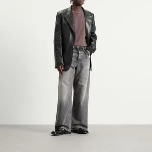 Acne Studios Leather Blazer