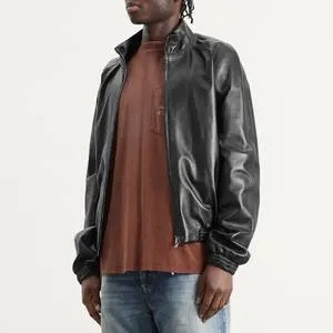 Acne Studios Leather Bomber