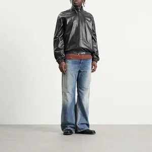 Acne Studios Leather Bomber