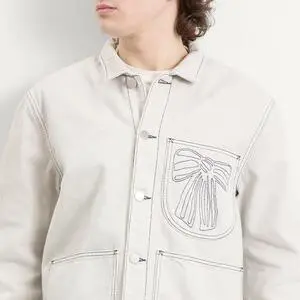 Acne Studios Bow Denim Chore Jacket