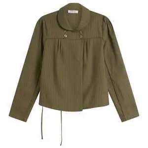 PEACHY DEN The Coppola Lounge Top - Stripe