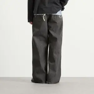 Acne Studios 1981 Trompe L’oeil Pinstripe Print Jeans