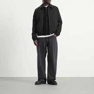 AMI Paris Zipped Jacket With Embossed De Coeur