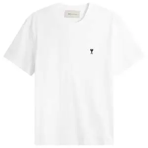 AMI Paris Contrasted Adc T-shirt - Blanc