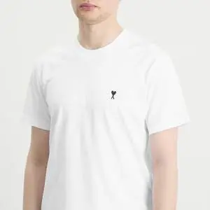 AMI Paris Contrasted Adc T-shirt - Blanc