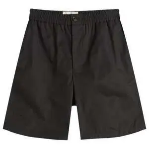 AMI Paris Elasticated Waist Shorts - Noir