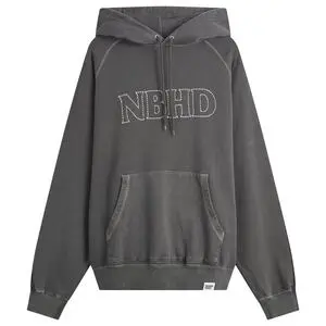 NEIGHBORHOOD Pigment Dyed Sweat Hoodie - Black