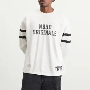 NEIGHBORHOOD Long Sleeve Football Shirt - White