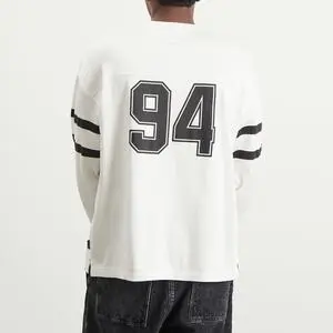 NEIGHBORHOOD Long Sleeve Football Shirt - White