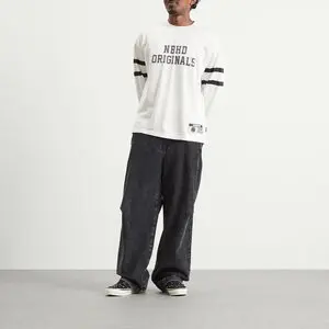 NEIGHBORHOOD Long Sleeve Football Shirt - White
