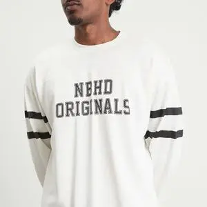 NEIGHBORHOOD Long Sleeve Football Shirt - White