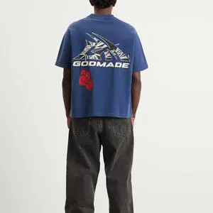 GOD MADE Gm Logo Wrapped T-shirt