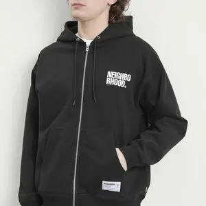 NEIGHBORHOOD Classic Logo Zip Hoodie