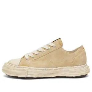 Mihara Yasuhiro Peterson 23 Vintage Suede Low-top Sneakers - White