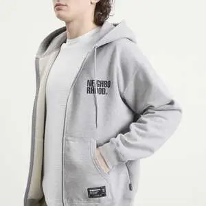 NEIGHBORHOOD Classic Logo Zip Hoodie