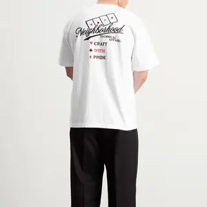 NEIGHBORHOOD Ss-8 Cards T-shirt