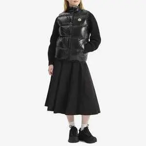 Moncler Badia Puffer Vest - Black