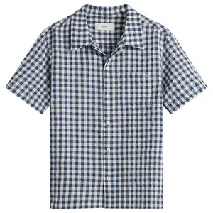 DUNST DUNST Holiday Checked Shirt