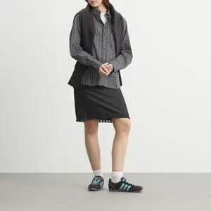 DUNST H-line Laced Midi Skirt