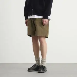 FRIZMWORKS Cotton Nylon Fatigue Shorts - Olive