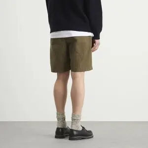 FRIZMWORKS Cotton Nylon Fatigue Shorts - Olive