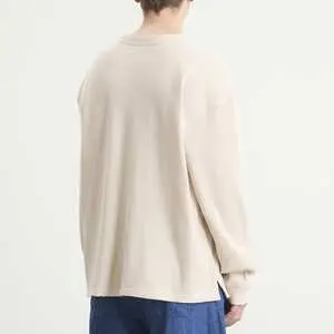 FRIZMWORKS Oversized Waffle Pocket Long Sleeve T-shirt