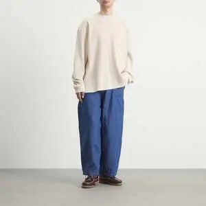 FRIZMWORKS Oversized Waffle Pocket Long Sleeve T-shirt