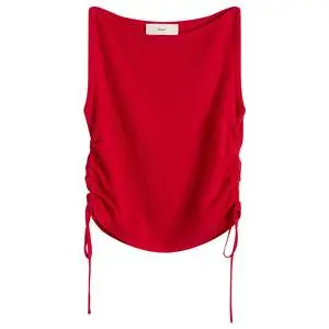 DUNST Layering Knit Top - Red