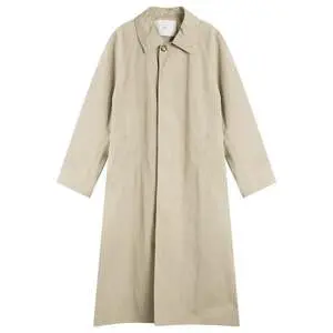 DUNST Refined Mac Coat - Khaki