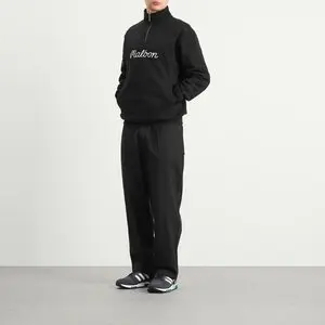 MALBON Collegiate Quarter-zip Sweatshirt