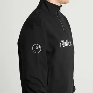 MALBON Collegiate Quarter-zip Sweatshirt