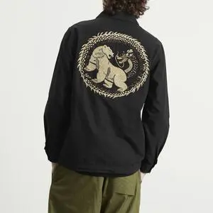 MAHARISHI Polar Bear Chimera Embroidered Ripstop Shirt