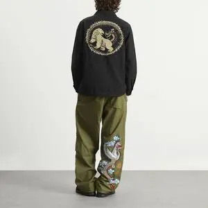 MAHARISHI Polar Bear Chimera Embroidered Ripstop Shirt