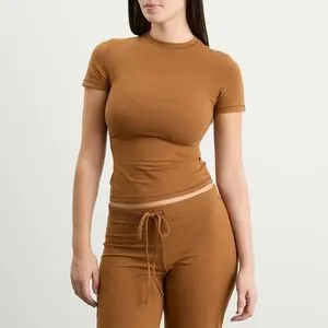 SKIMS Cotton Jersey T-shirt - Chai