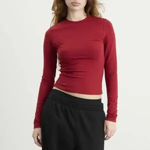 SKIMS Cotton Jersey Long Sleeve Top