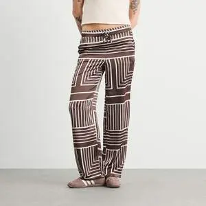 4TH & RECKLESS Amira Print Trousers